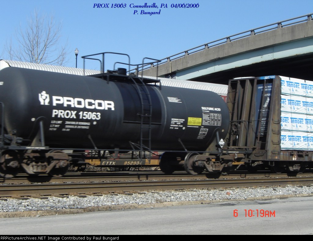 PROX 15063 Tank Car 04-06/2006